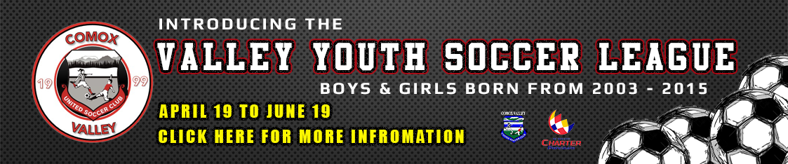 Welcome to the Comox Valley United Soccer Club